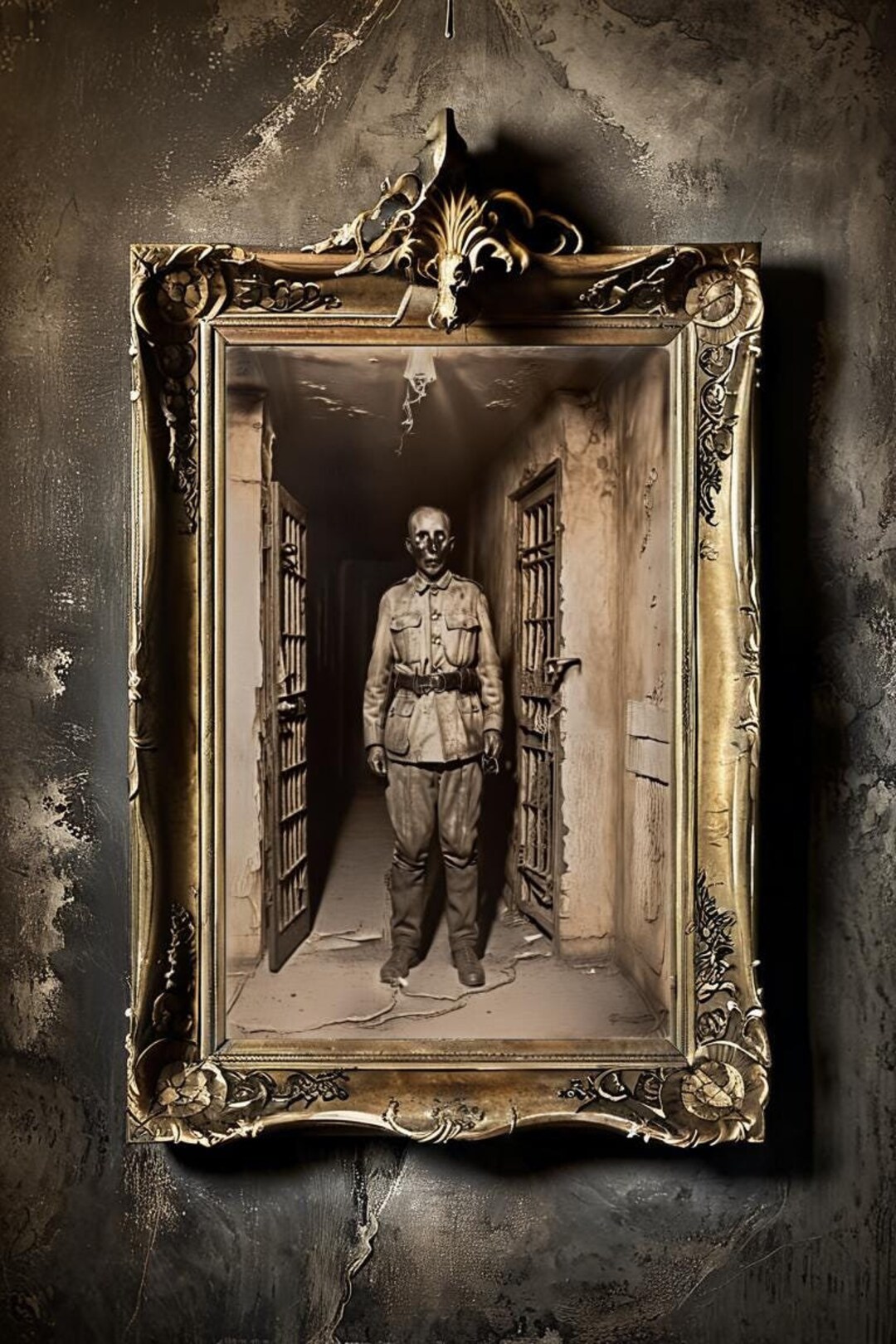 Haunting Vintage Portraits: Spooky Art Prints for the Enchanted Spirit ...