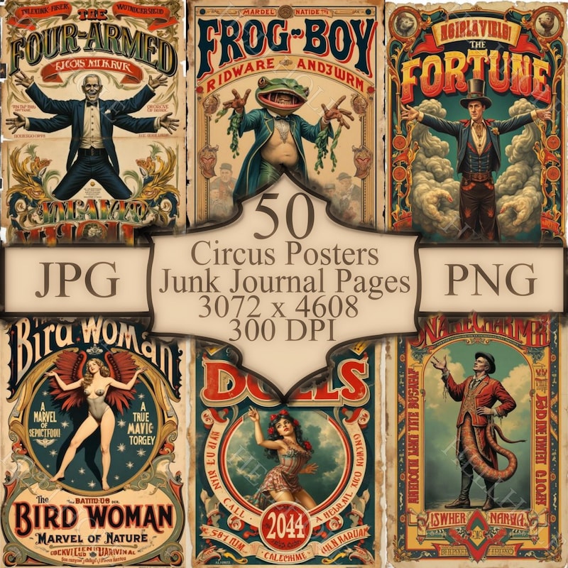 Circus Poster Etsy Australia