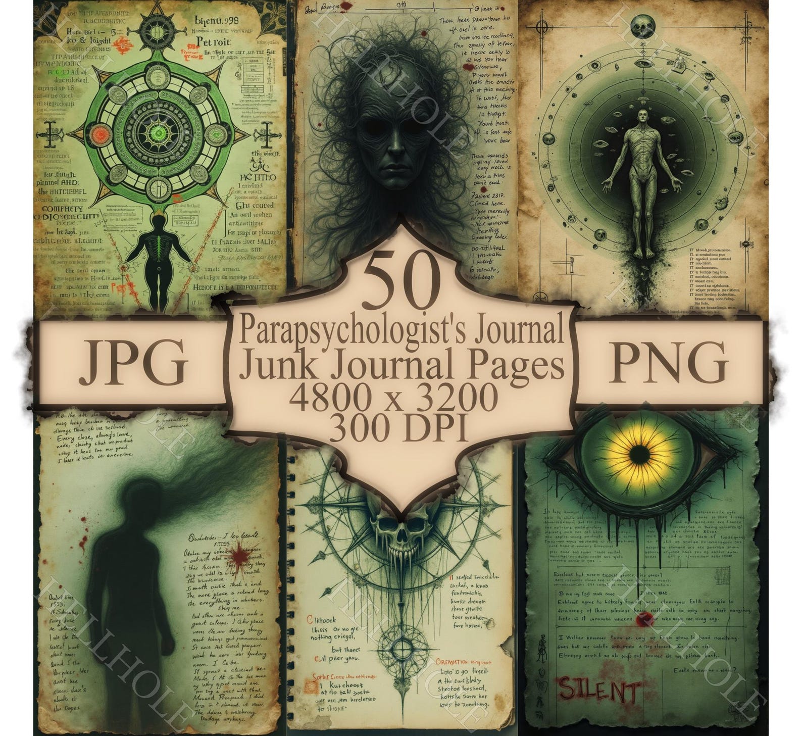 Printable Parapsychology Journal, 50 Pages of Occult Entities ...