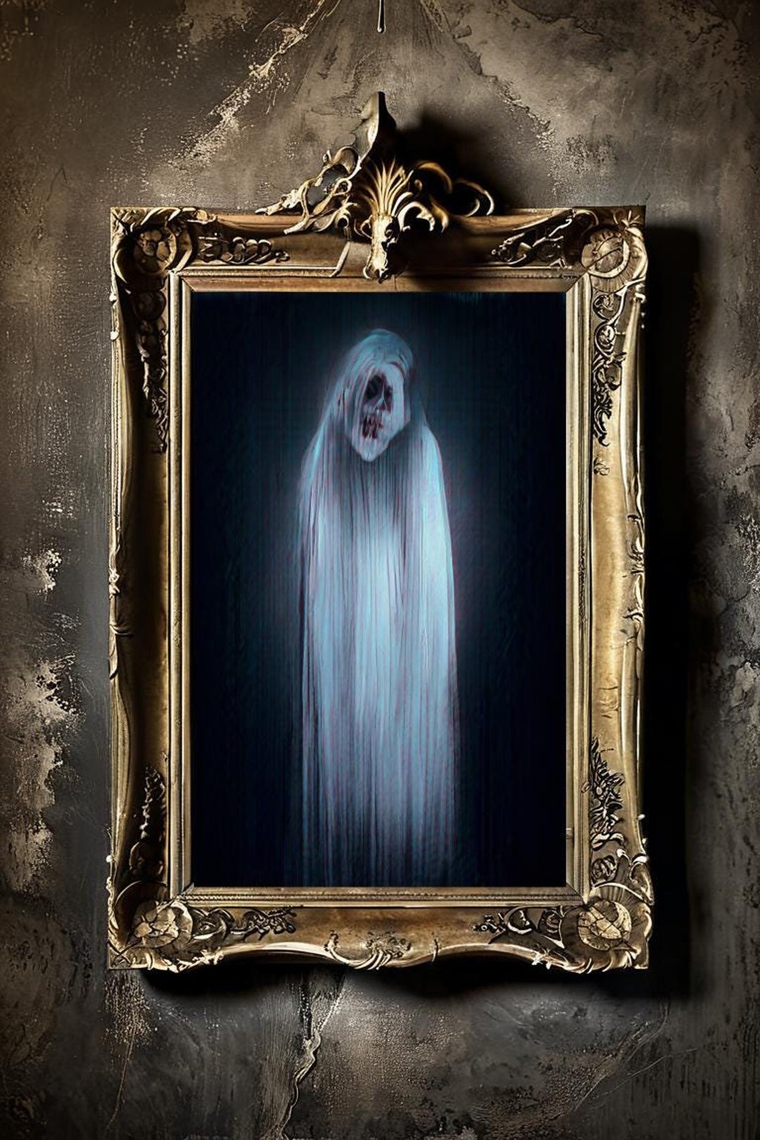 Creepy Vintage Portraits: Eerie Halloween Art Prints for the Witchy ...