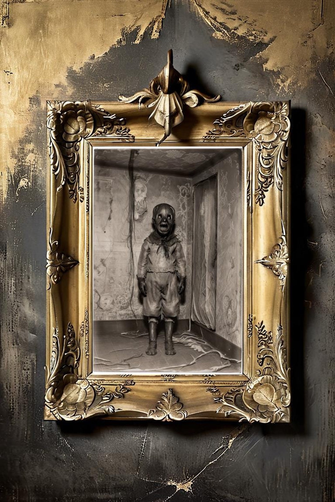 Creepy Vintage Portraits: Eerie Halloween Art Prints for the Witchy ...