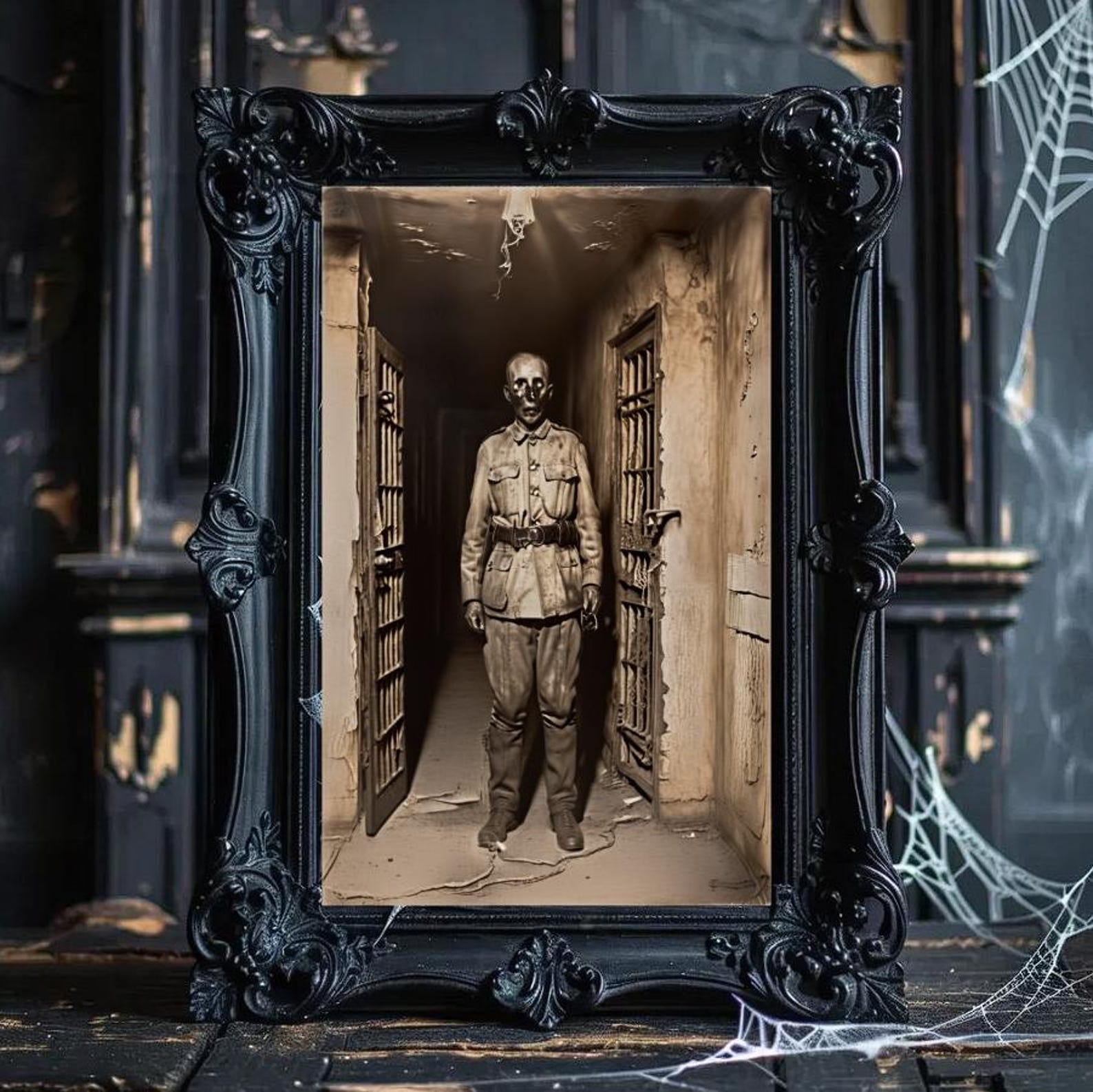 Haunting Vintage Portraits: Spooky Art Prints for the Enchanted Spirit ...