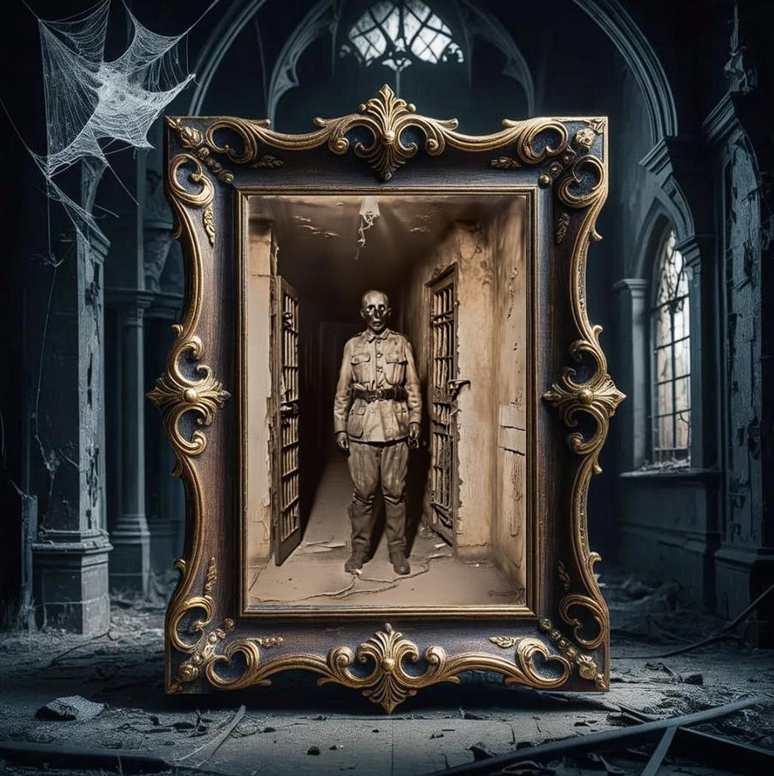 Haunting Vintage Portraits: Spooky Art Prints for the Enchanted Spirit ...