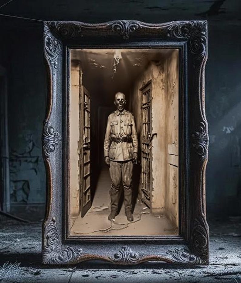 Haunting Vintage Portraits: Spooky Art Prints for the Enchanted Spirit ...