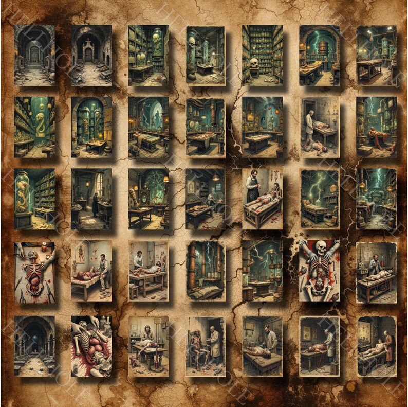 Victorian Horror Pack – 50 Sinister Morgue, Execution, Experiment ...