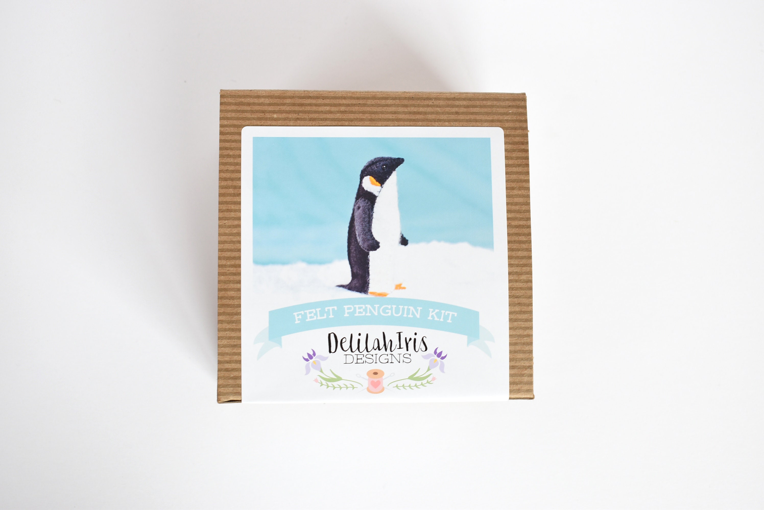 Felt Penguin Stuffed Animal Kit - Etsy