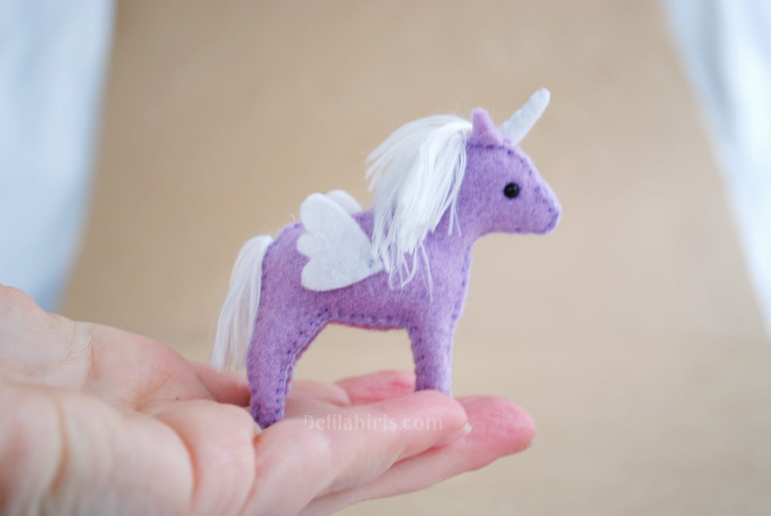 Mini Stuffed Unicorn Plush Tiny Unicorn Pegasus Alicorn | Etsy