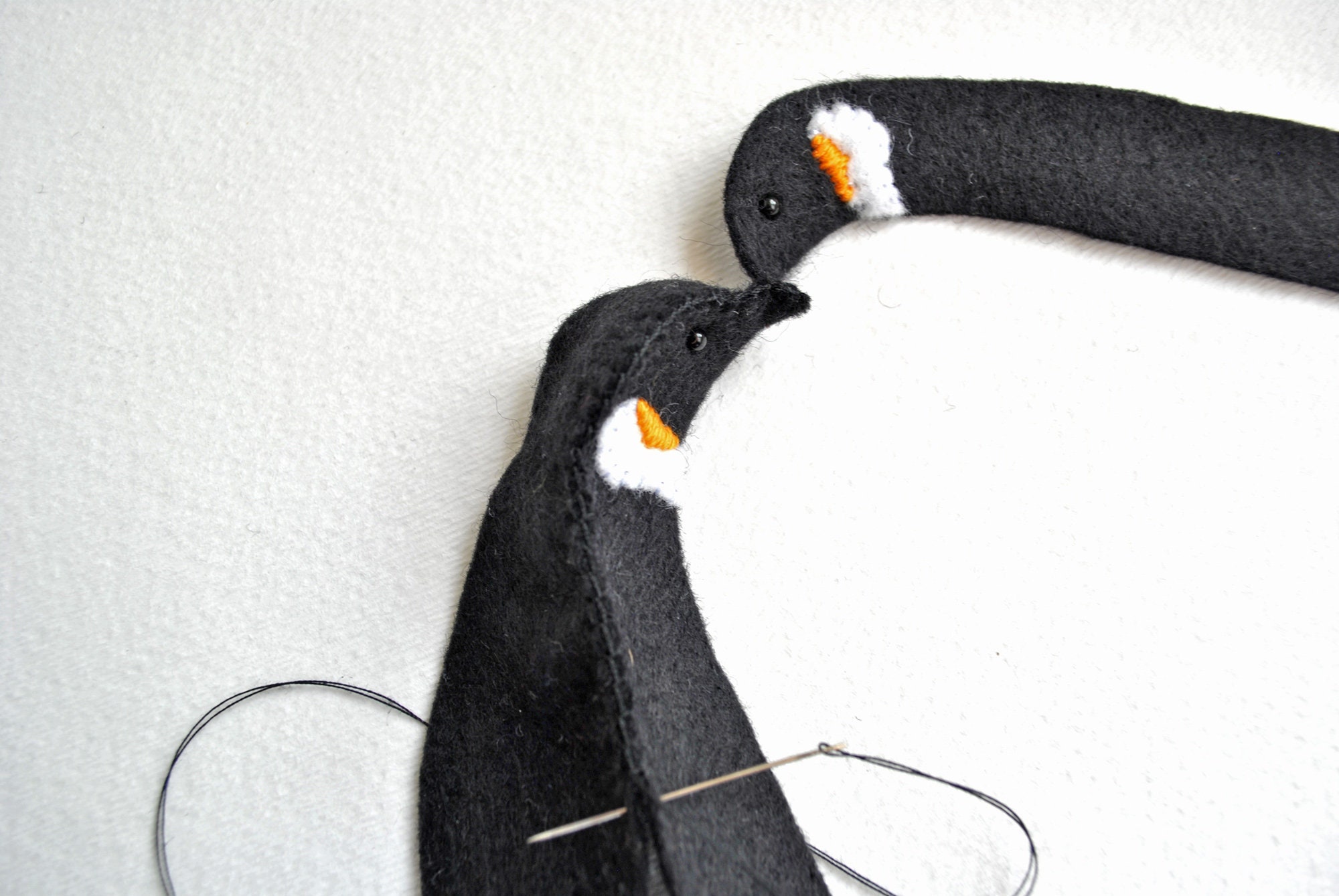 Felt Penguin Stuffed Animal Kit - Etsy