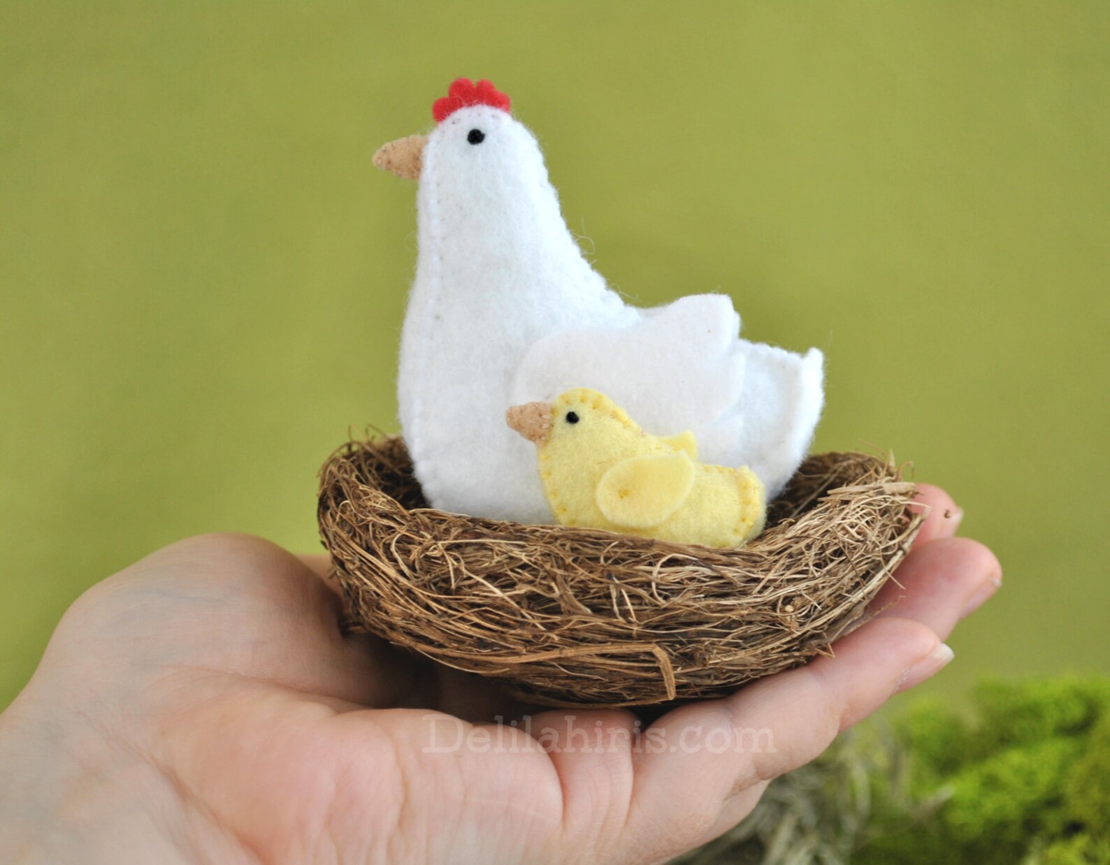 Felt Chicken Stuffed Animal Sewing Pattern PDF & SVG | Etsy