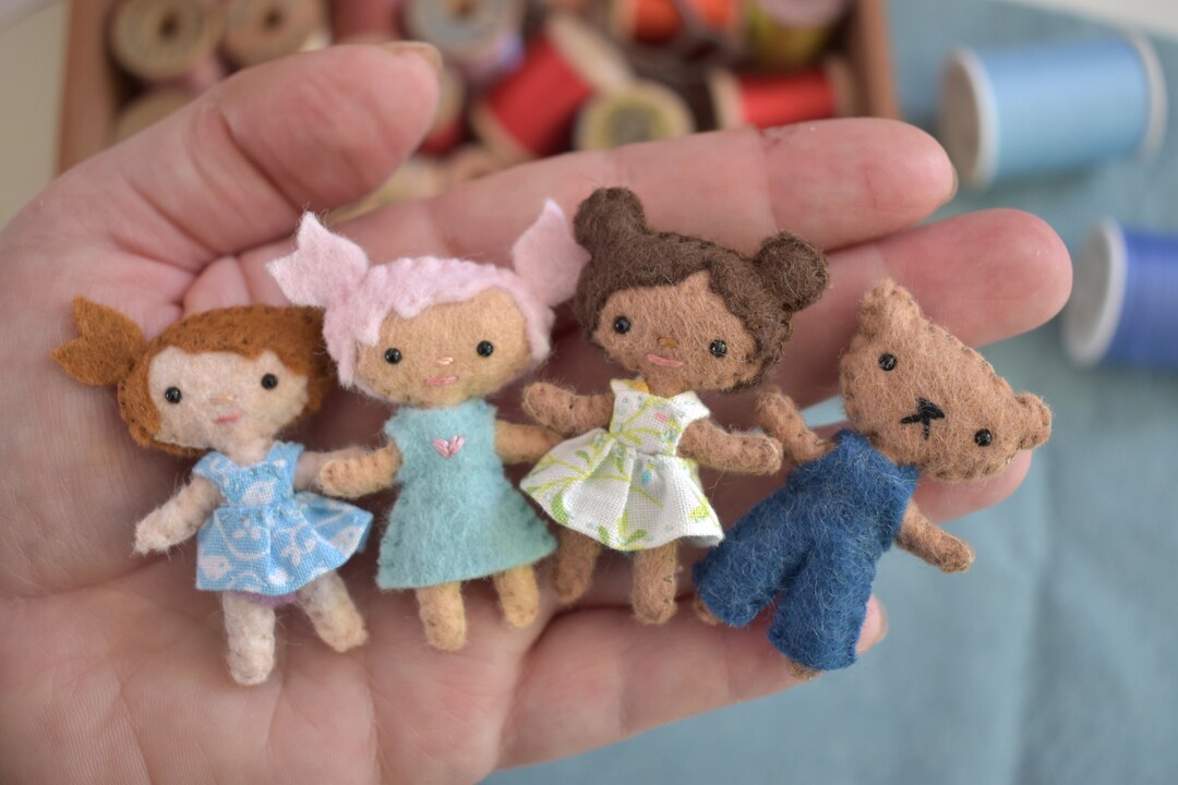 Handmade Miniature Dolls - MADE TO ORDER - Etsy