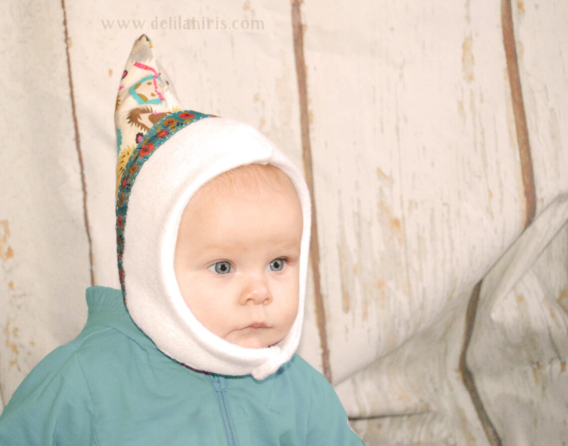Elf Pixie Baby Hat Pattern PDF Easy Sewing Project for - Etsy