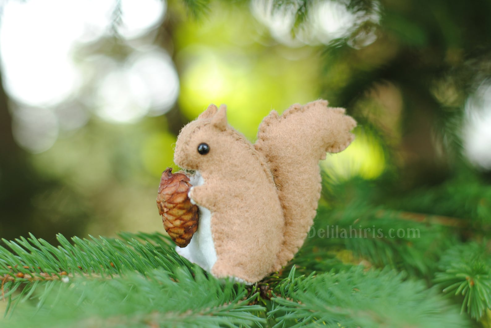 Little Felt Squirrel Sewing Pattern Felt Animal Pattern - Etsy Canada