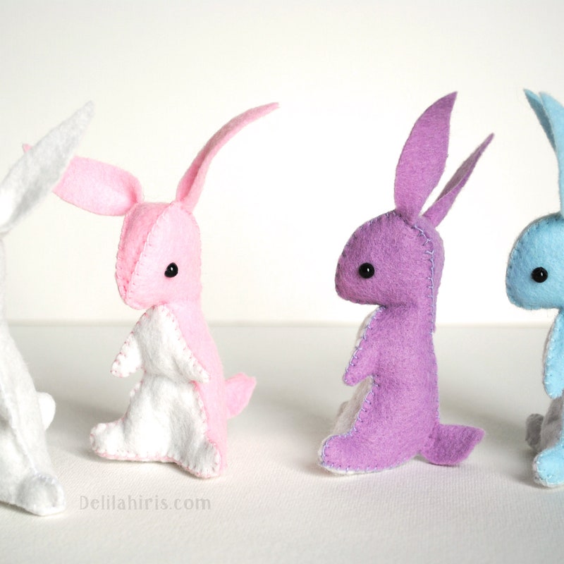 Felt Bunny - Etsy