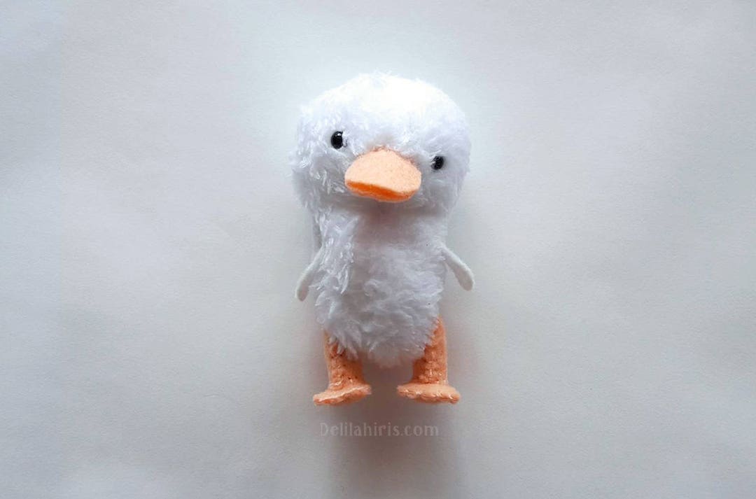 Duckling Stuffed Animal Pattern * Make a Plush Duckling Doll * PDF Duck ...