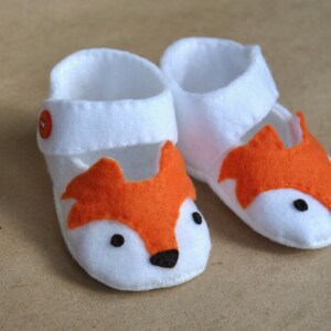Felt Baby Shoe Pattern Bundle { 4 Sets of Mary Jane Baby Shoes ...
