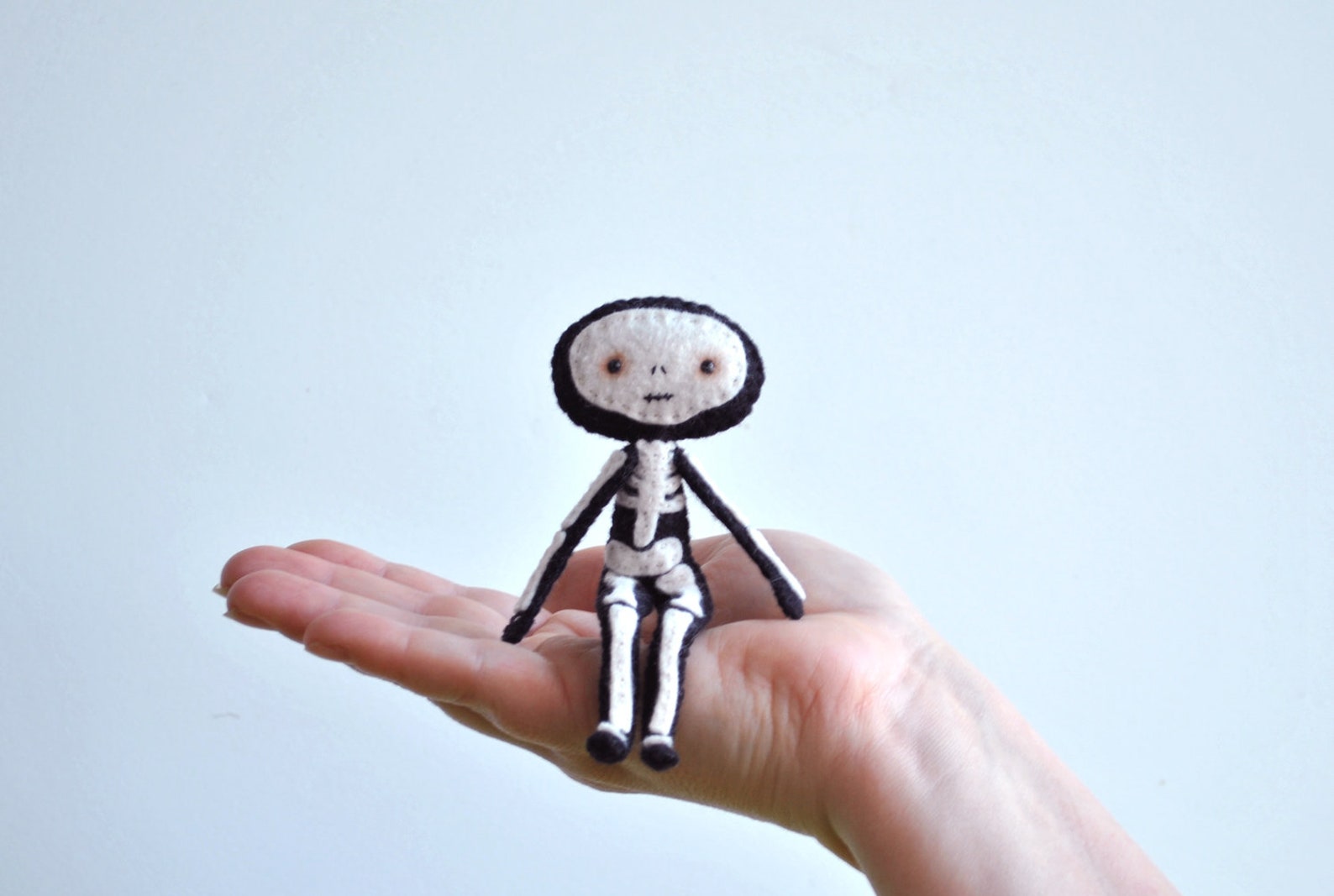 Halloween Skeleton Doll Sewing Pattern PDF & SVG Bundle - Etsy