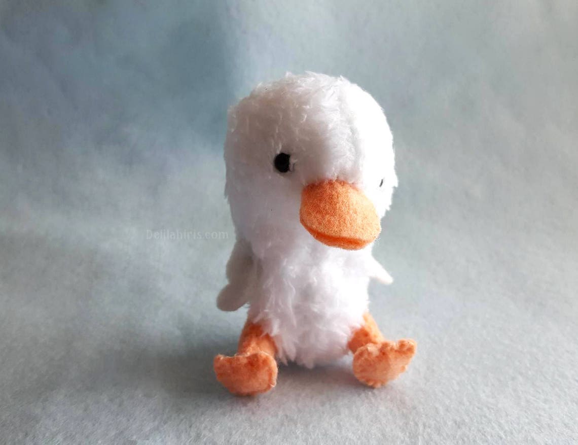 Duckling Stuffed Animal Pattern Make a Plush Duckling Doll - Etsy