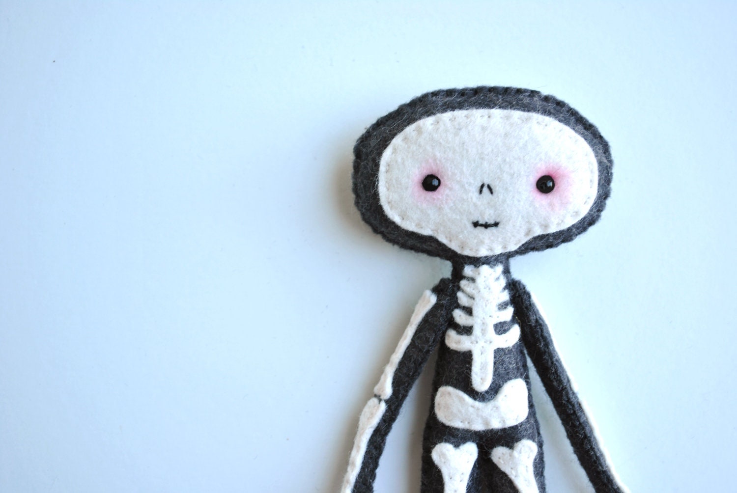Halloween Skeleton Doll Sewing Pattern PDF & SVG Bundle - Etsy