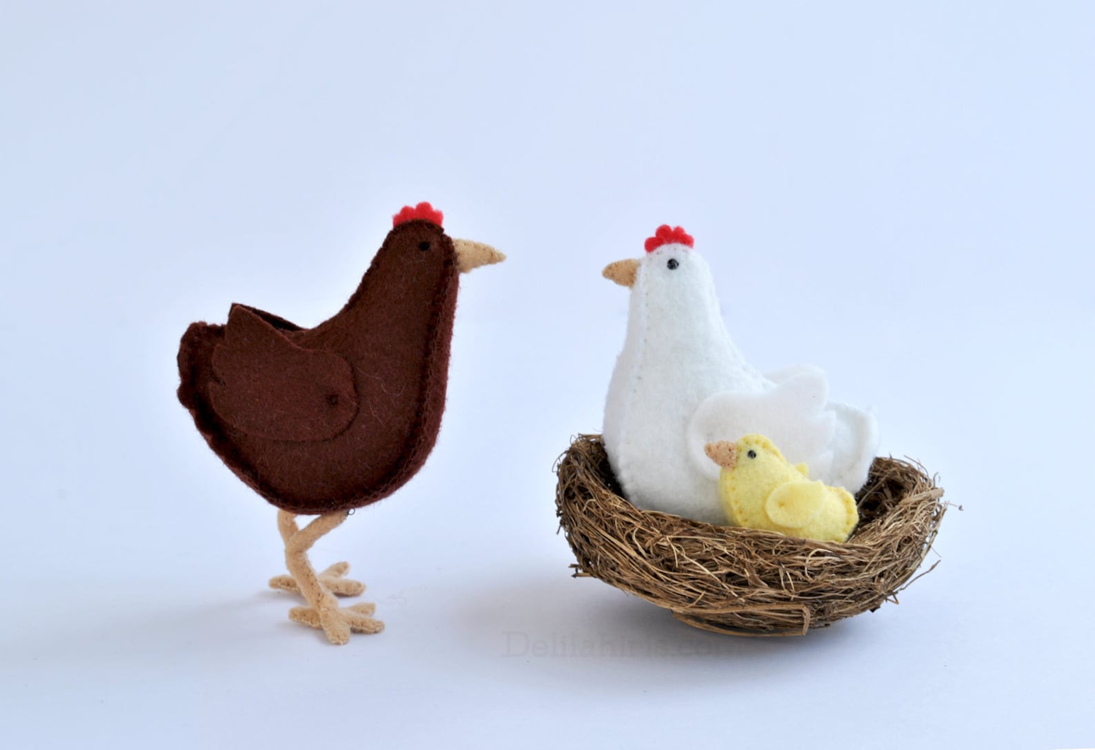 Felt Chicken Stuffed Animal Sewing Pattern PDF & SVG - Etsy UK