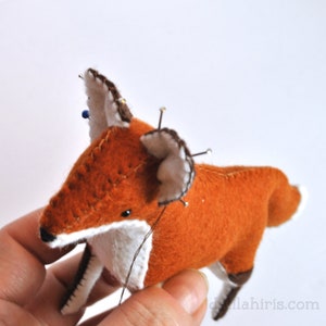 Felt Fox Sewing Kit: Stuffed Animal Craft Project - Etsy