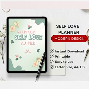 Self Love Journal | Positive Affirmations | Mental Health, Gratitude ...