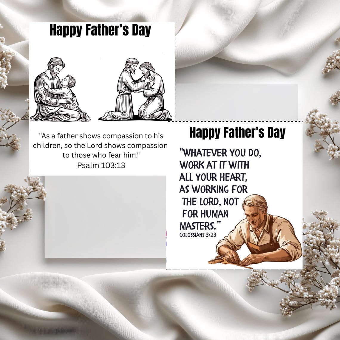 Scripture Cards for Father's Day | Inspirational Faith Cards for Dad ...