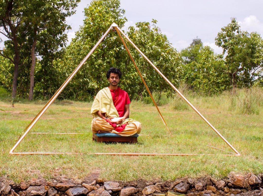 8 Feet Giza Lite Duty Deluxe Simple Pyramid With 5 Connector & 8 Main Coppe Pole - Etsy UK