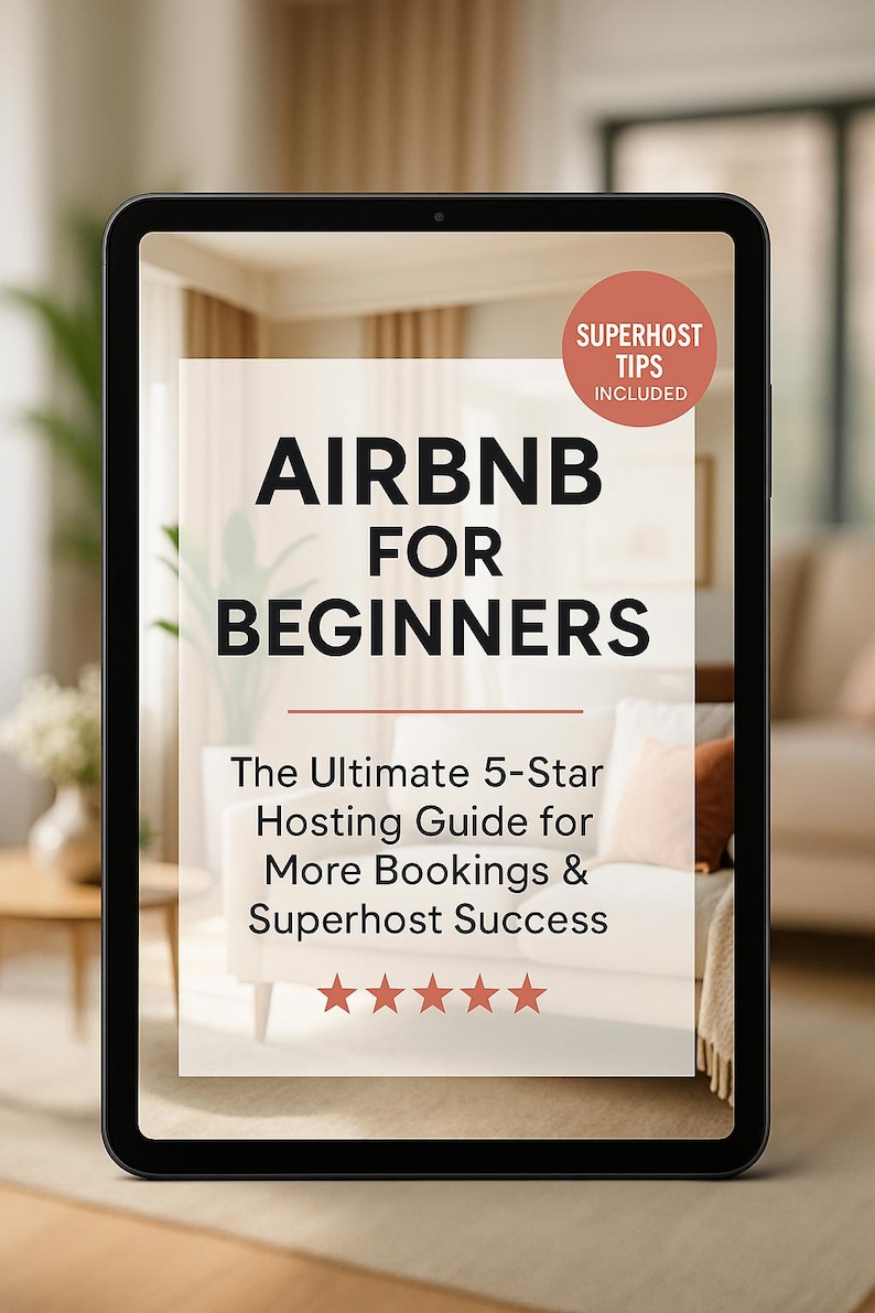 Airbnb for Beginners: the Ultimate 5-star Hosting Guide for More ...
