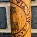 Hand Carved Birch Walking Stick With the Hammer of Thor and Viking ...