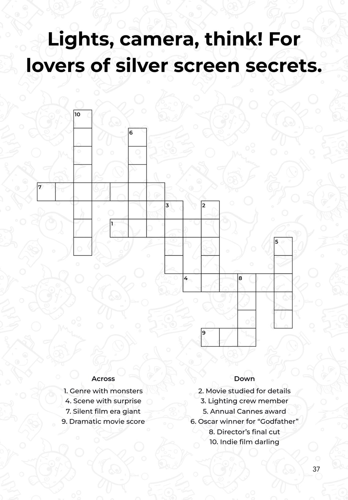 20 Funny Crossword Puzzle Game Holiday Stockings for Adults and Seniors ...