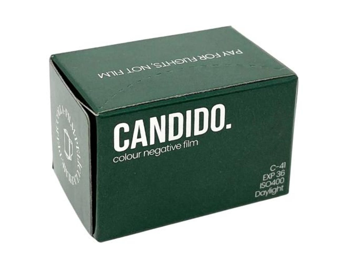 Candido 400 C-41 Color Negative Film (35mm Roll Film, 36 Exposures) - Etsy