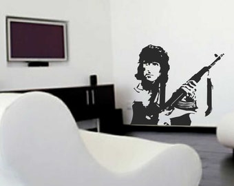 Rambo Silhouette - Etsy Singapore