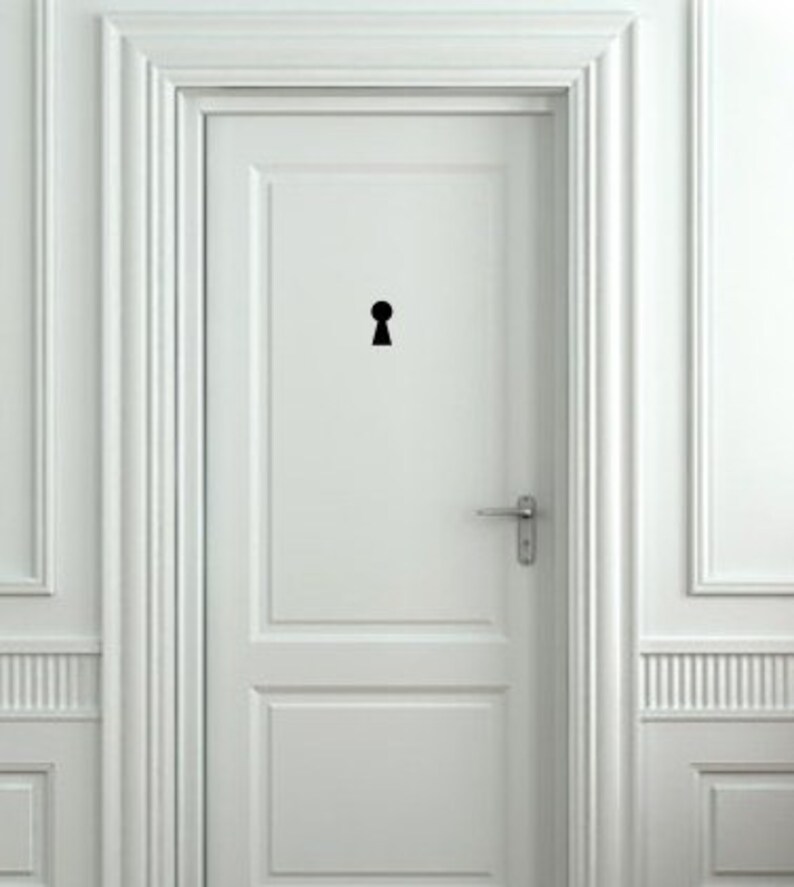 11 Keyhole Vinyl Wall Decal Door Sticker Home Decor - Etsy