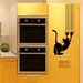 Crazy Scratching Cat Vinyl Wall Decals Home Decor - Etsy