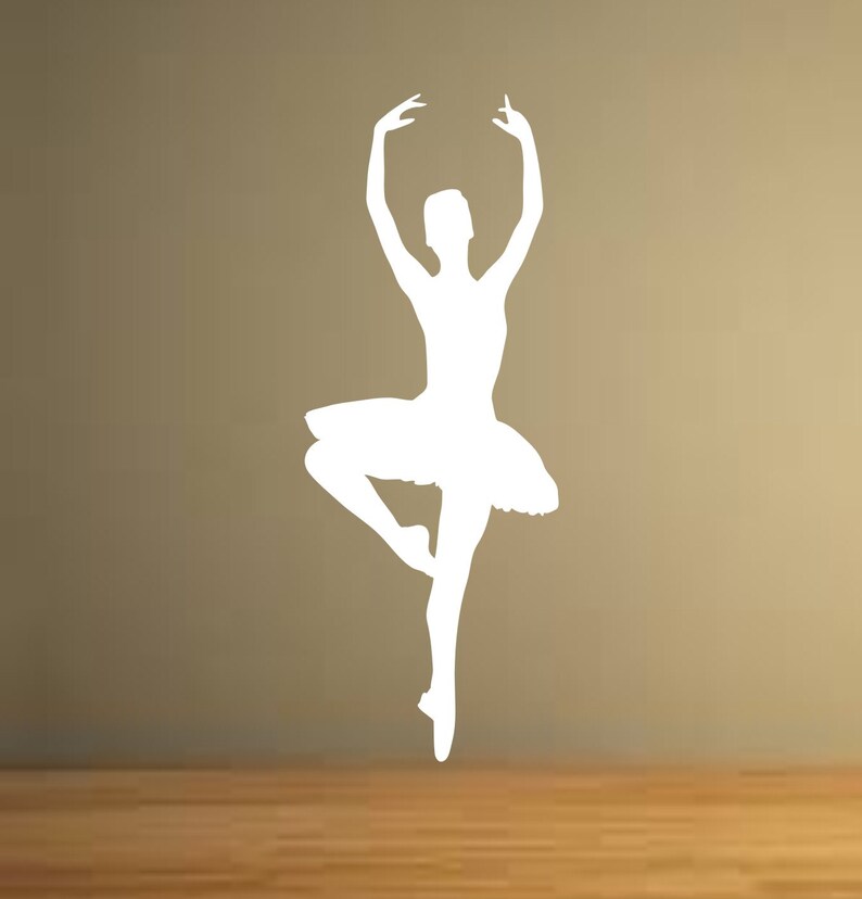 Ballet Dancer Dancing Ballerina Wall Decor Vinyl Decal Sticker - Etsy