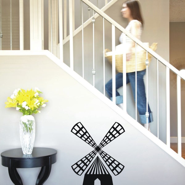 Windmill Decal - Etsy
