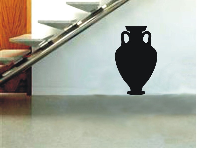 Ancient Greek Vase Wall Vinyl Decal Greece Artifact - Etsy