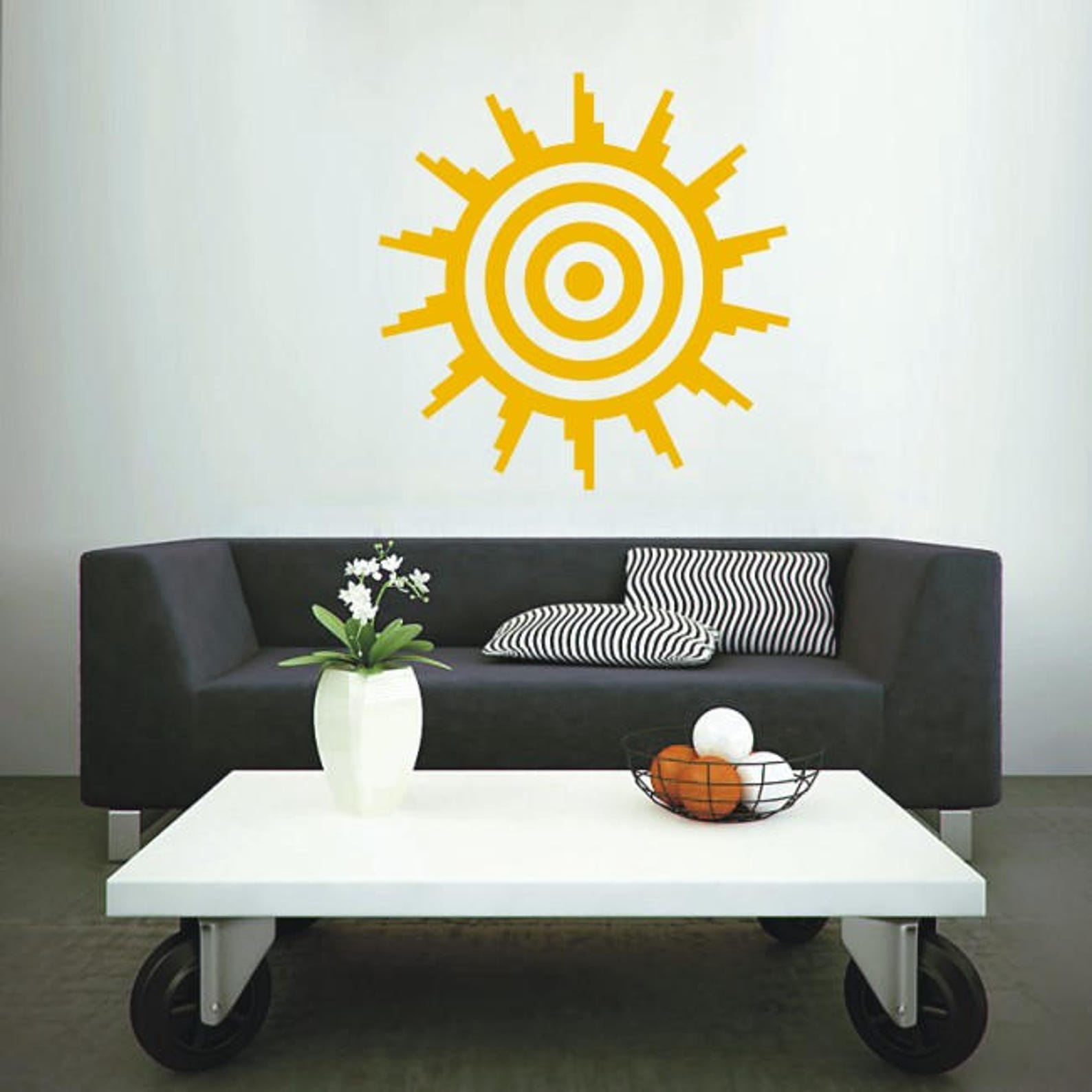 Tribal Native American Indian Mexican Maya Sun Vinyl Wall - Etsy