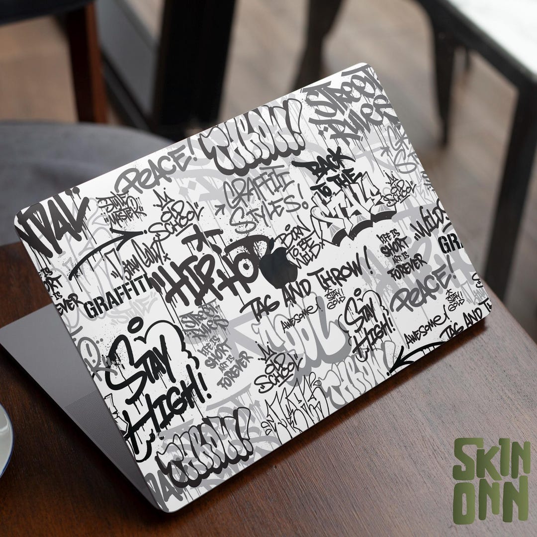 Skin graffiti art pour ordinateur portable - Sticker street art élégant ...