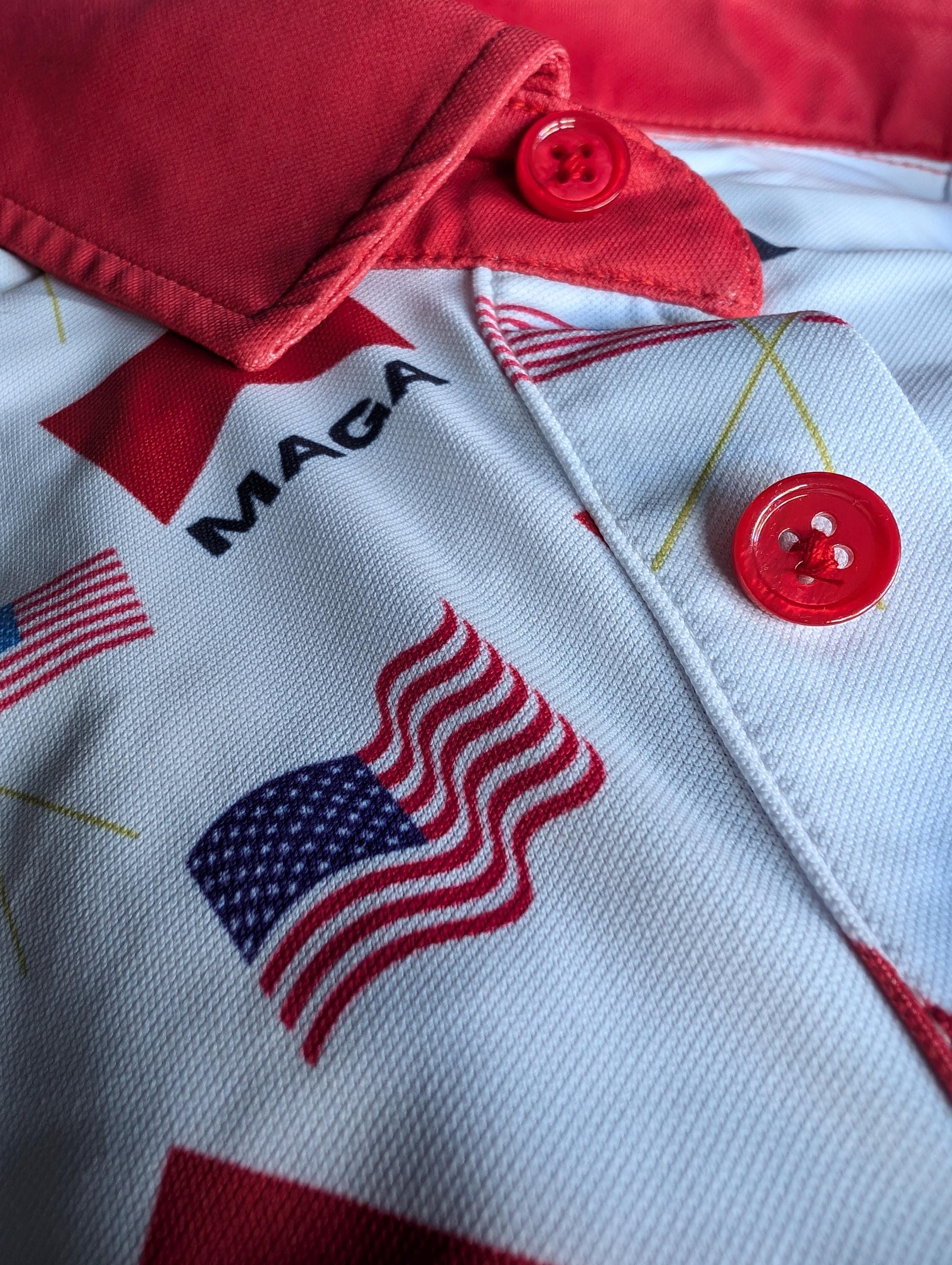 MAGA Golf Polo - Etsy