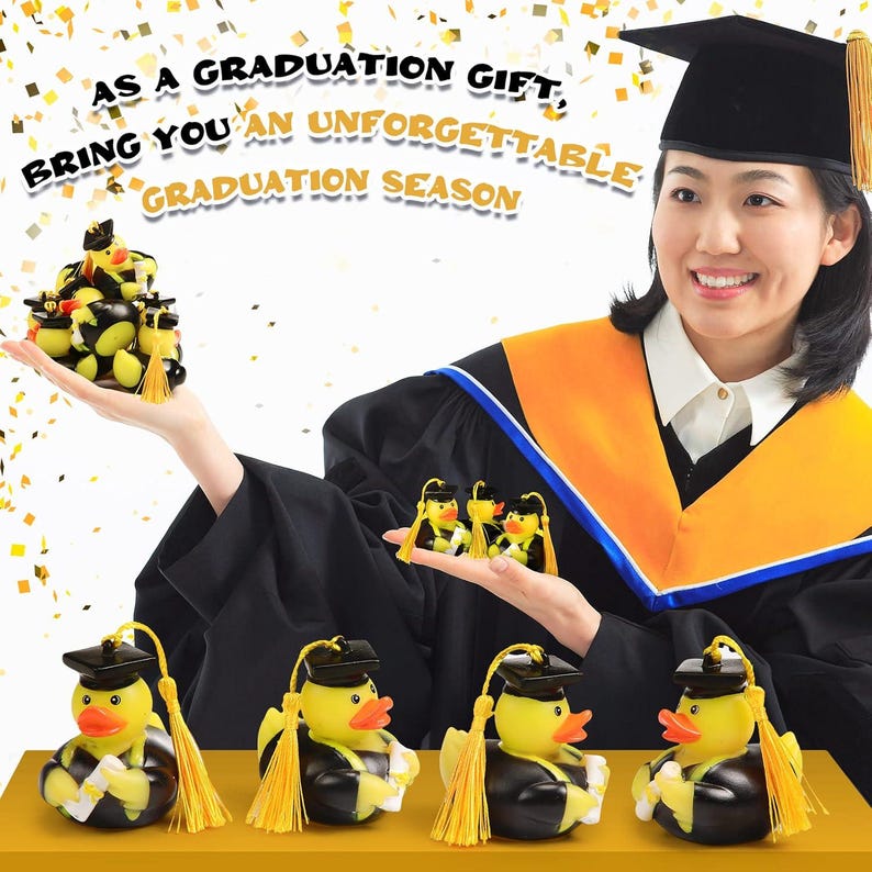Graduation Rubber Duck – 10-pack – Class of Fun! | Party Favors ...