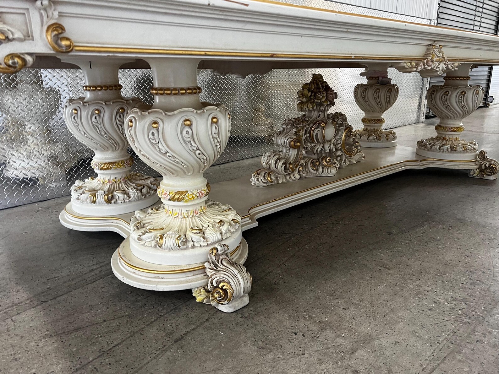 SILIK Italian Dining Table Only Italy Rococo Baroque - Etsy