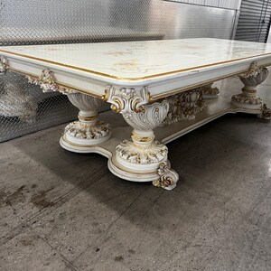 SILIK Italian Dining Table Only Italy Rococo Baroque - Etsy