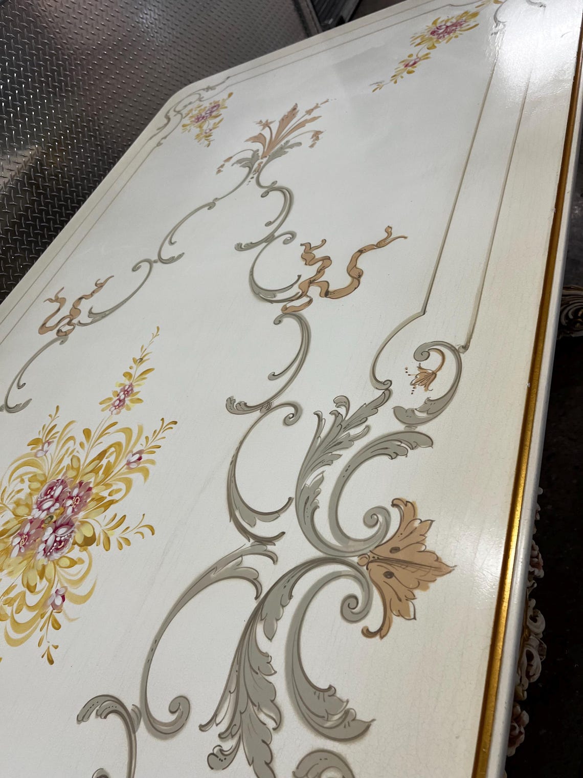 SILIK Italian Dining Table Only Italy Rococo Baroque - Etsy