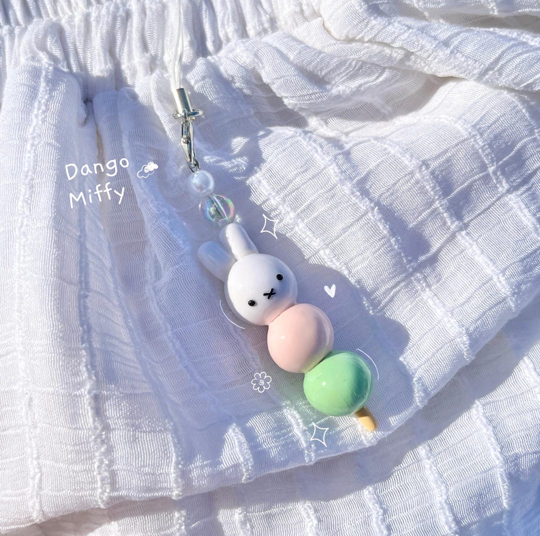 Dango Miffy Phone Charm - Etsy