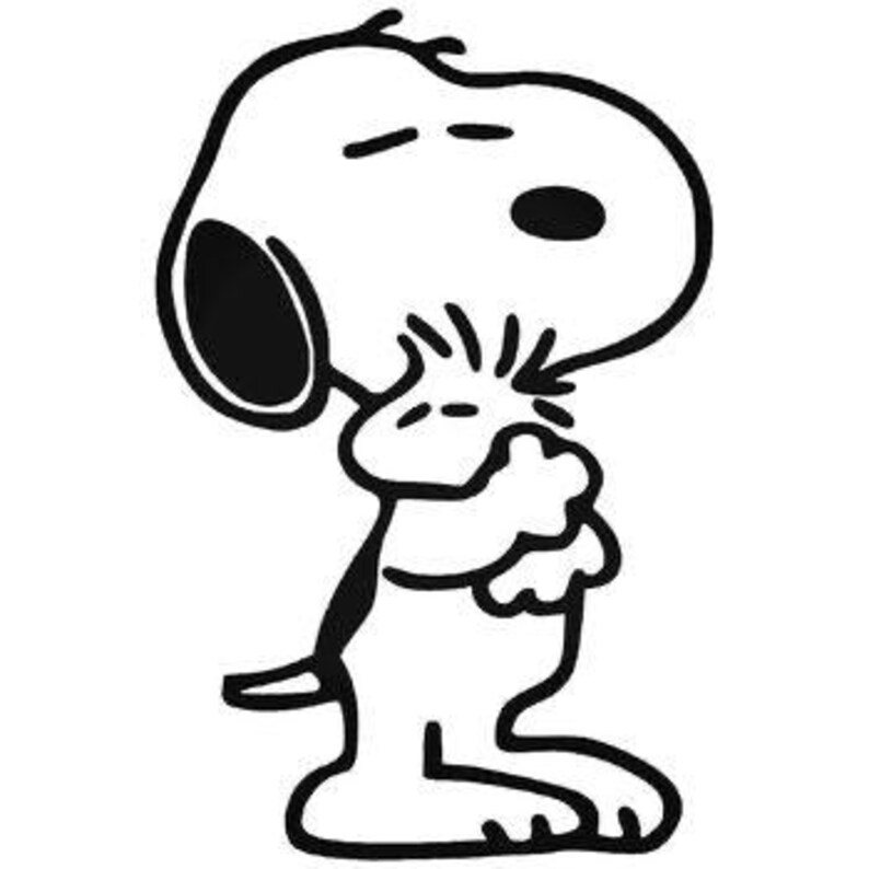 Snoopy Vinyl Transfer Sticker Pack 15 Decals - Etsy