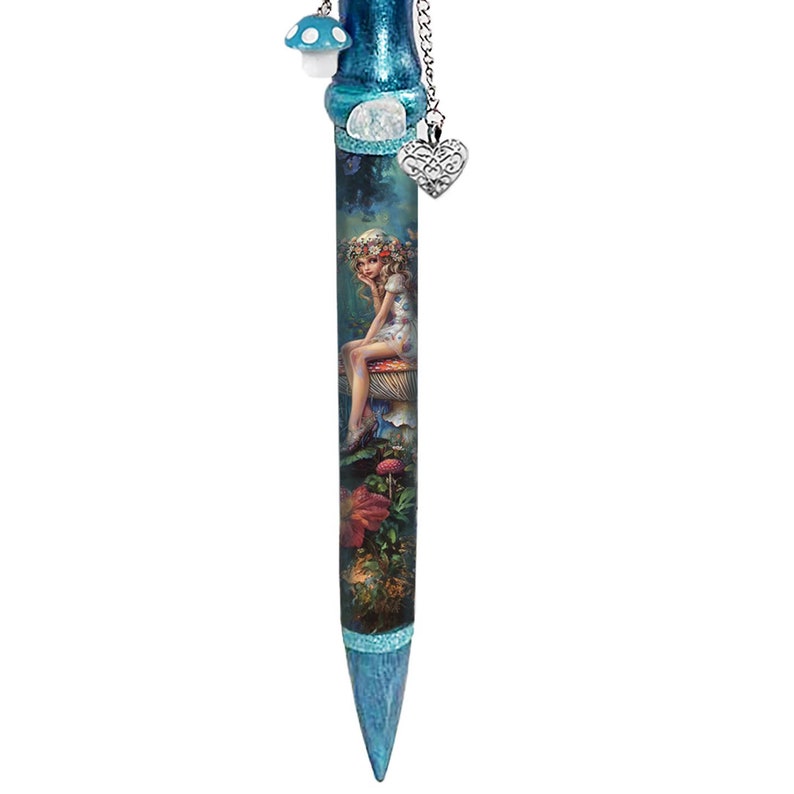 Fairy Wand - Magic Wand - Wizard Wand - Hand-carved Wood With Crystals ...