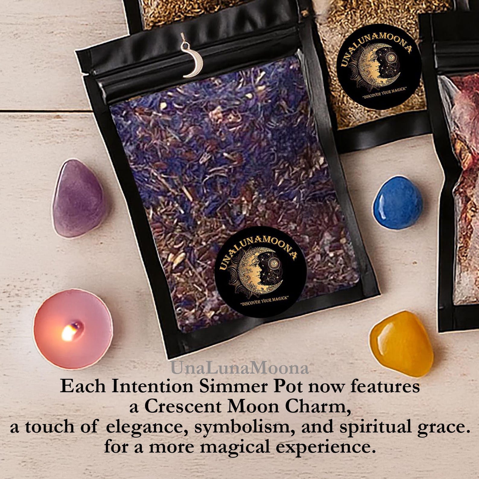 Simmer Pot Kit – Intention Simmer Pot Kit With Crystal – Stovetop ...