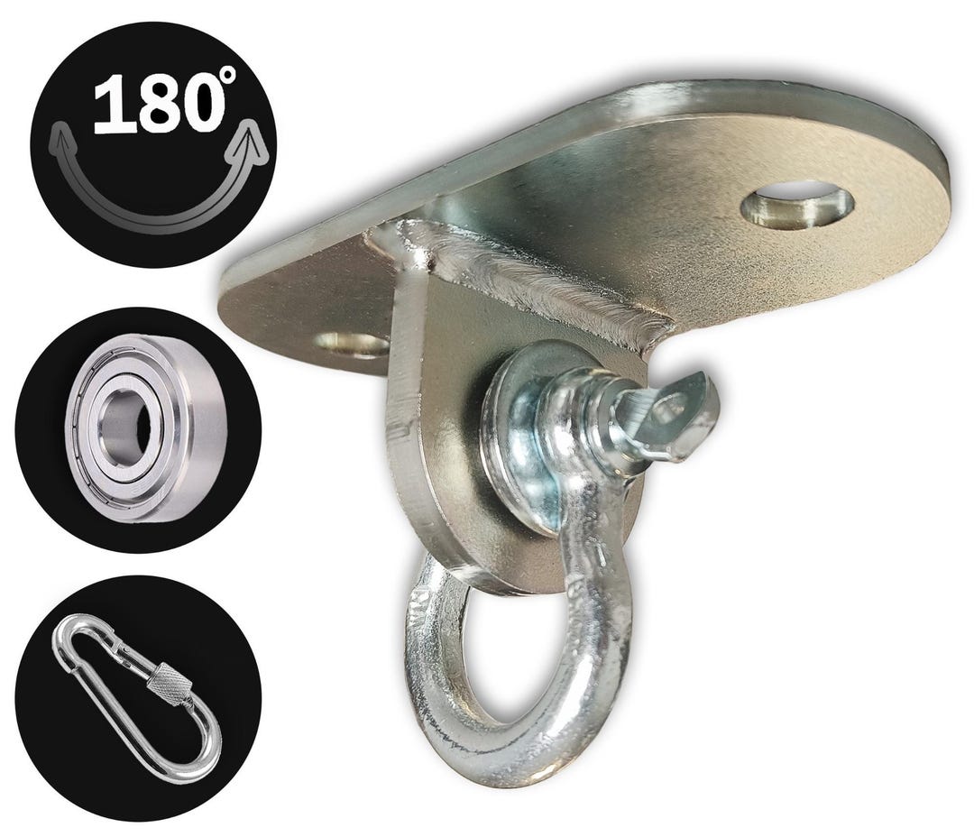 Heavy-duty Swing Mount With Bearing and Shackle – Galvanized Steel ...