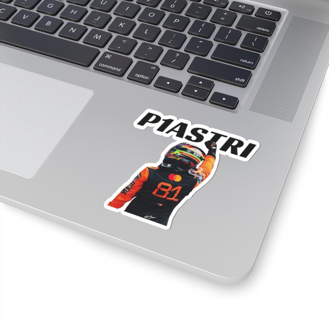 Oscar Piastri Mclaren F1 Sticker, Formula 1 Fan Gift, Motorsport Decal ...